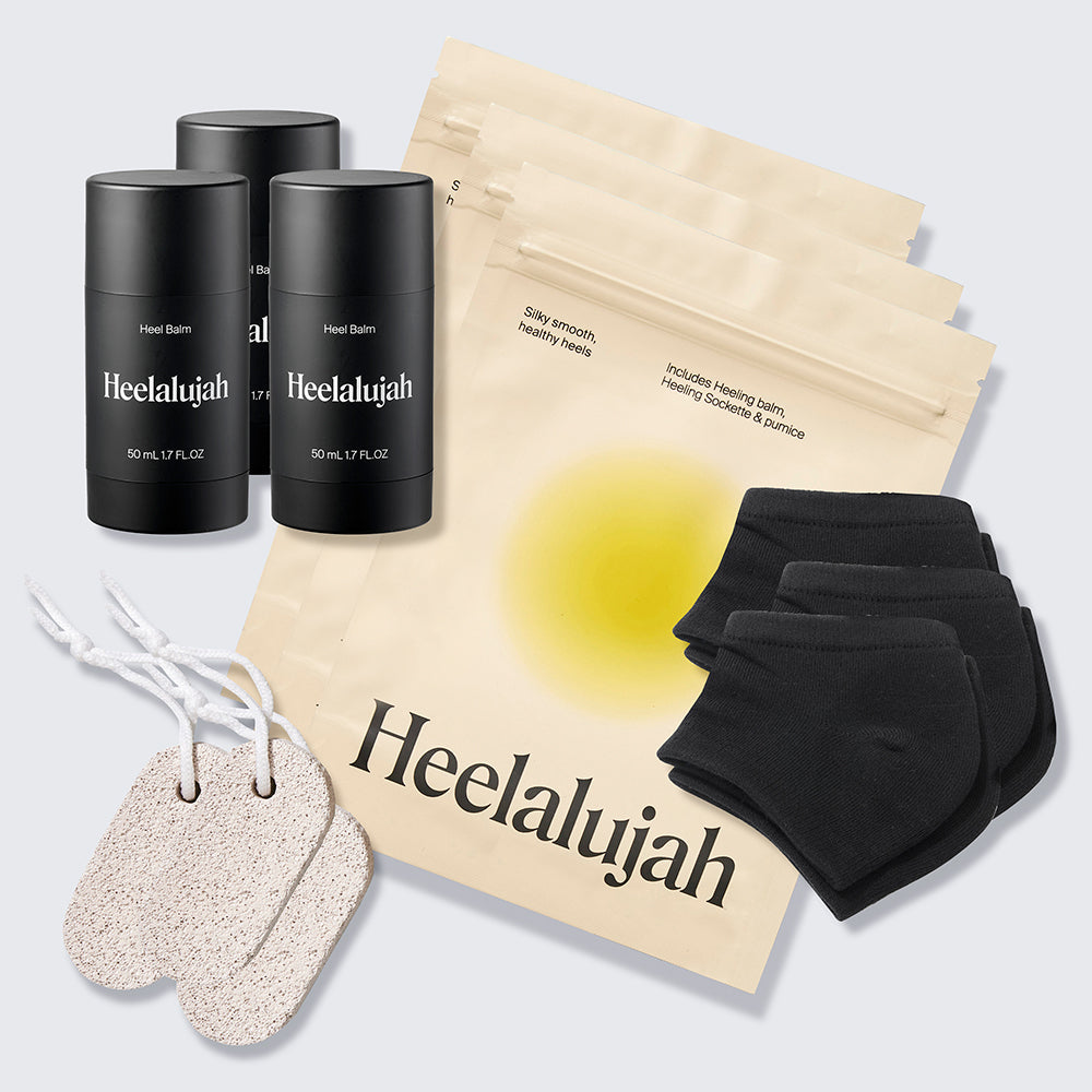 Heelalujah Kit 3 Pack | Cracked Heel Cream